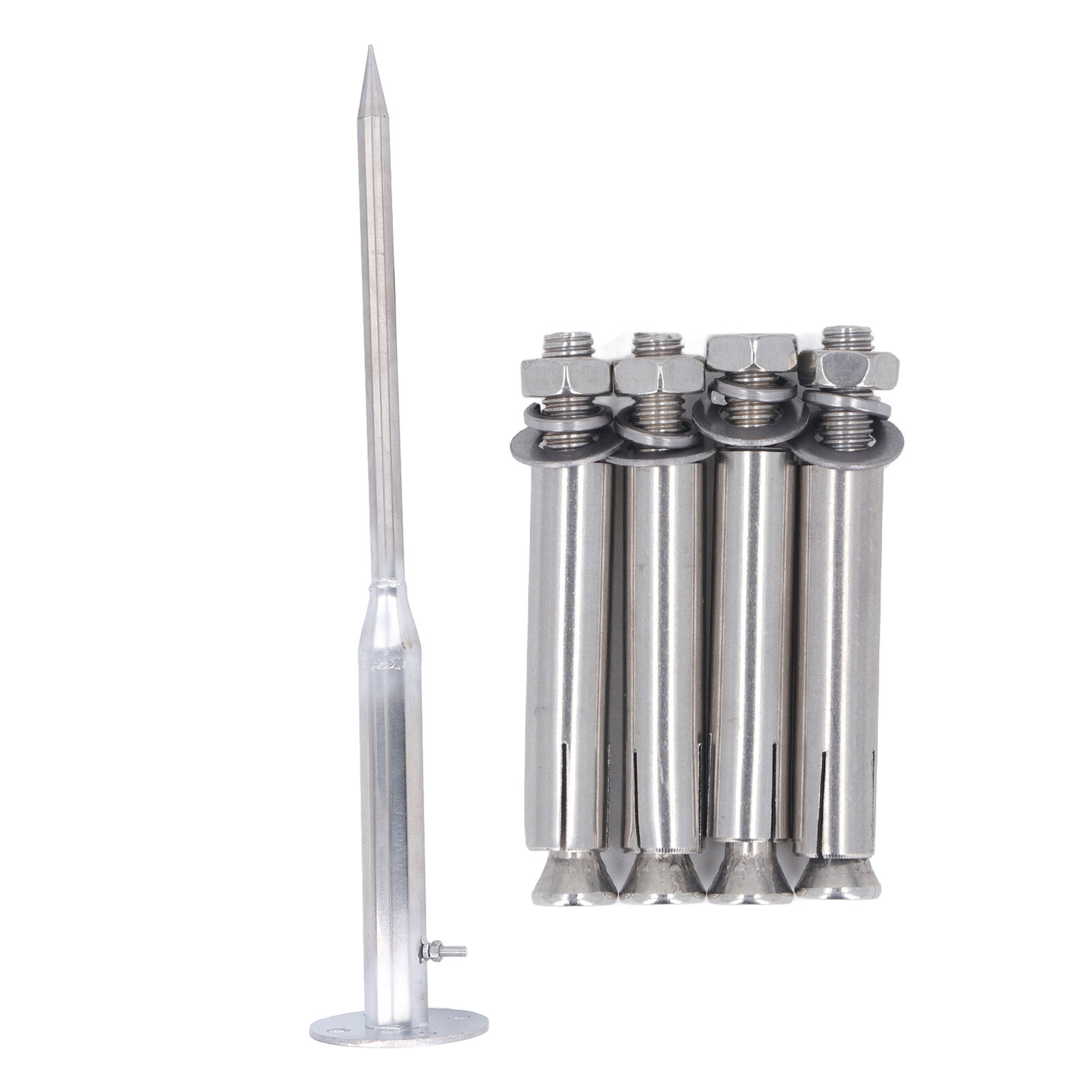 Громоотвод 50 см из нержавеющей стали для защиты крыши, дома, здания, башни.