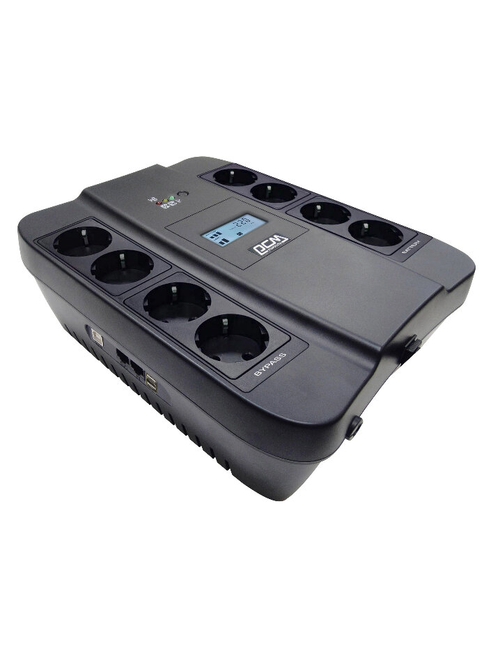 Источник бесперебойного питания Powercom Spider SPD-550U LCD (550 ВA, 330 Вт)