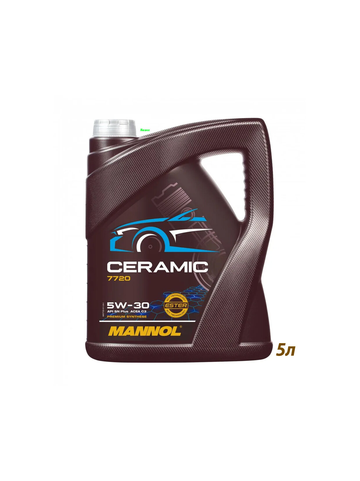 7720 MANNOL CERAMIC 5W30 5 л. Синтетическое моторное масло 5W-30