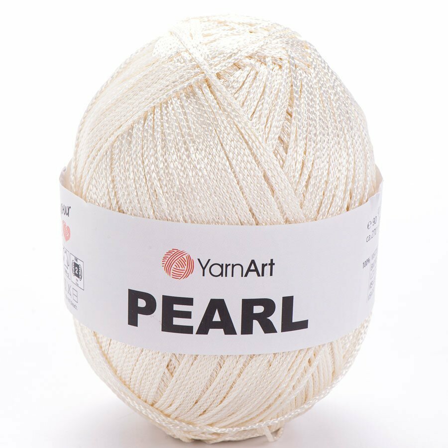 Пряжа Yarnart PEARL 246 кремовый (6 мотков)