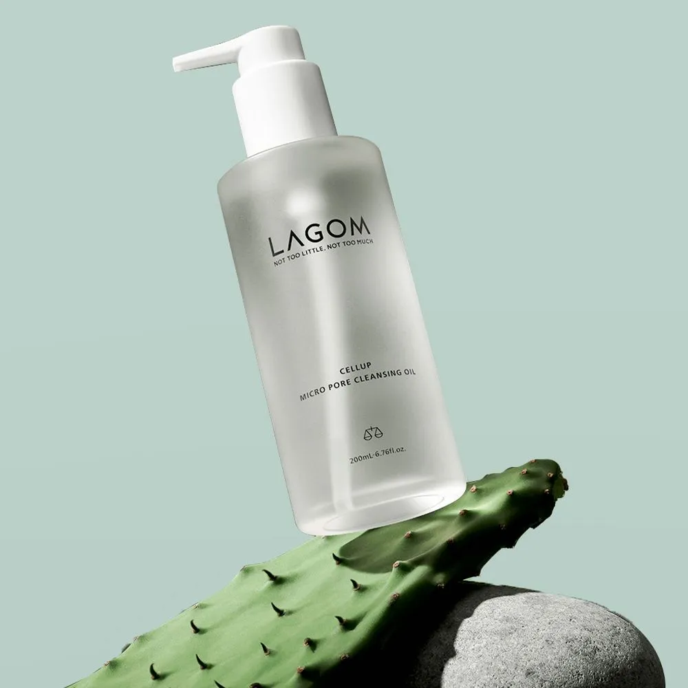 Гидрофильное масло для глубокого очищения пор Lagom Cellup Micro Pore Cleansing Oil 200 мл