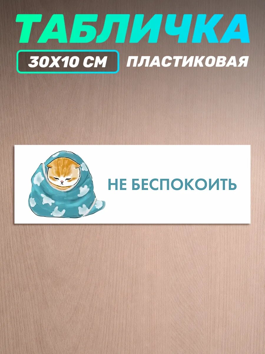 Табличка на дверь Не беспокоить