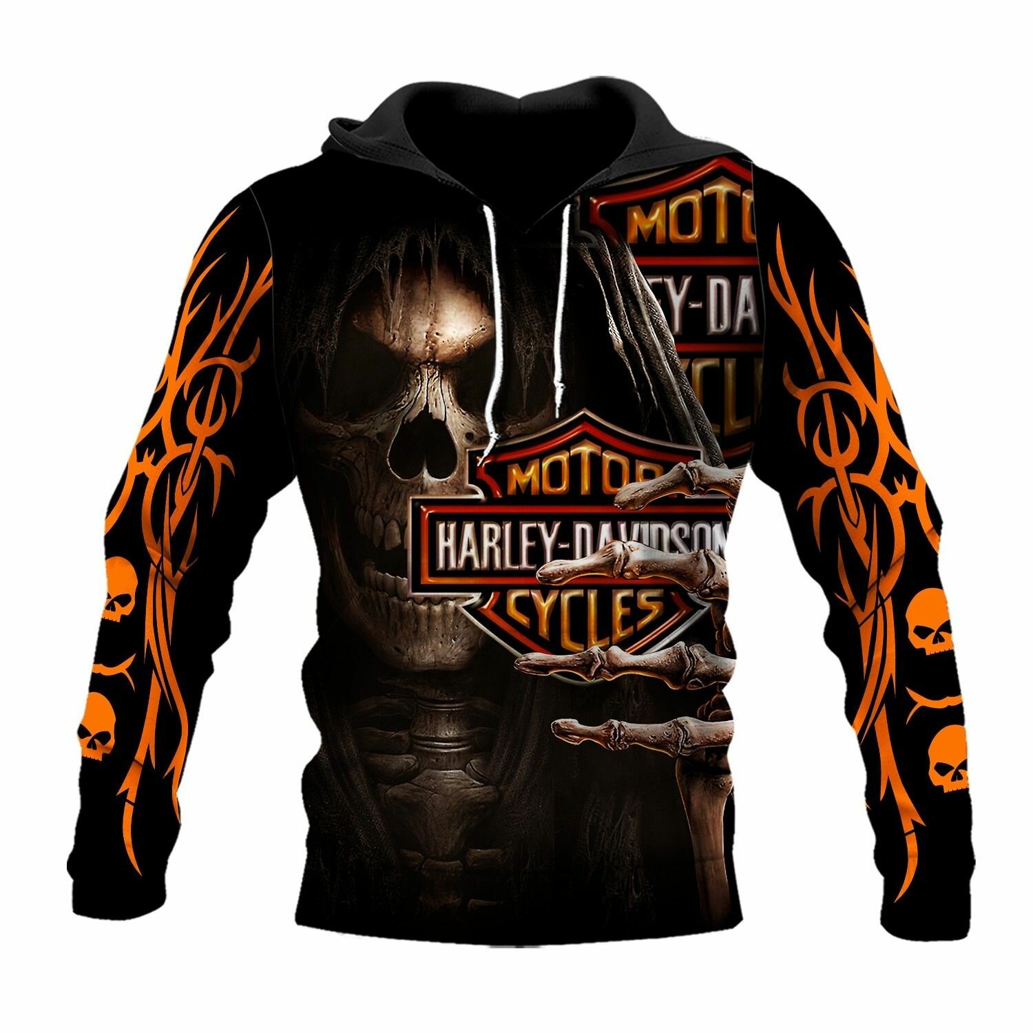 Толстовка с капюшоном Harley Davidson для мотоциклистов
