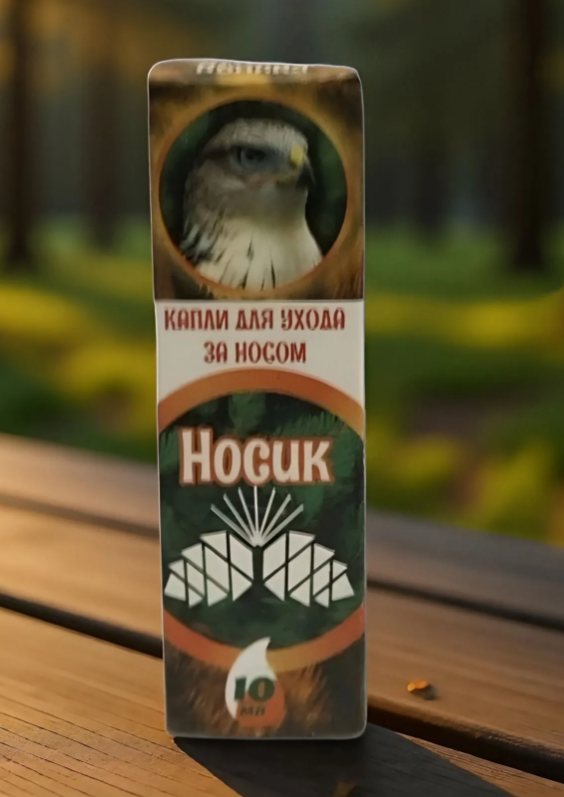 Капли кедровые "Носик" для профилактики и лечения насморка с живицей 10%, 10 Мл