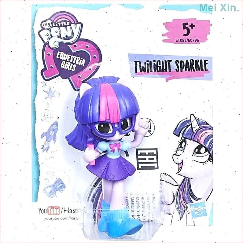 My Little Pony Equestria Girls Мода- S1 MLP для девочек в виде маленькой скульптуры