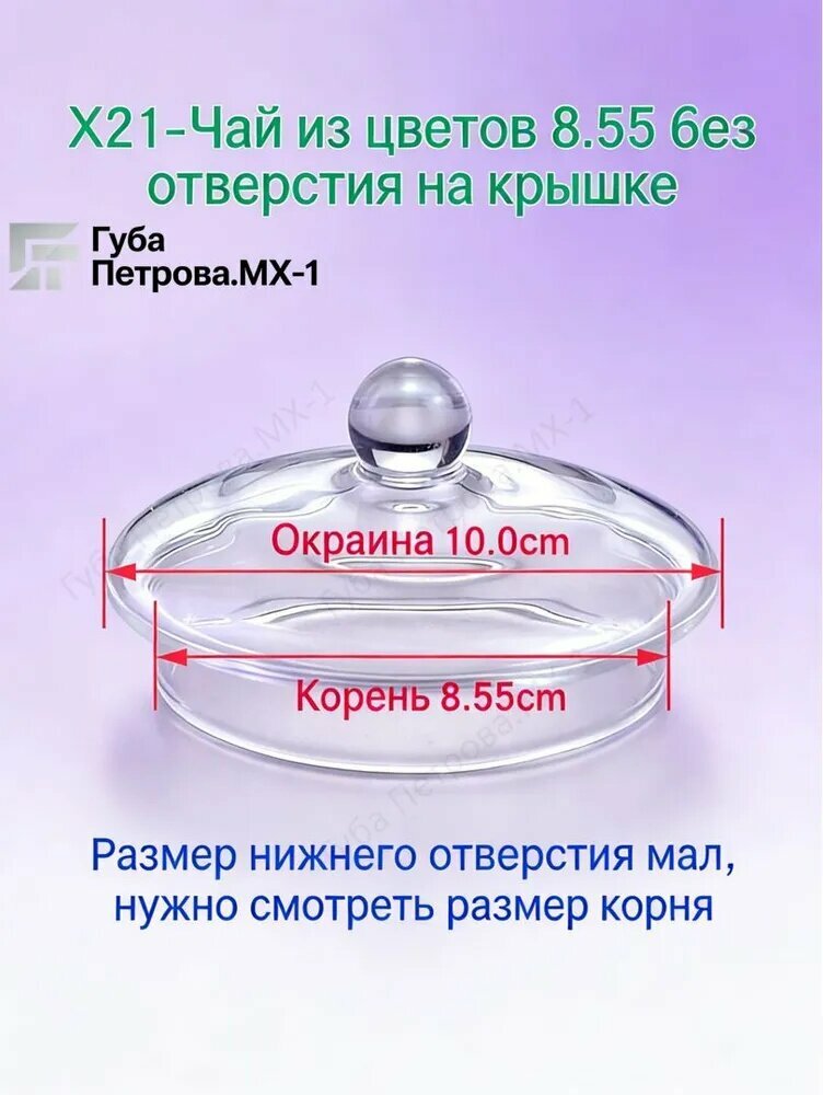 Крышка, 1 шт, диаметр: 8.55 см