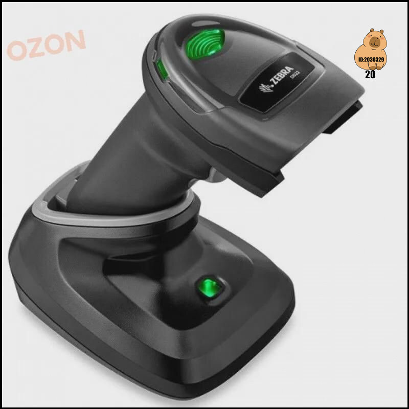 Сканер штрих-кодов Zebra (DS2278-SR7U2100PRW) DS2278-SR, беспроводной, черный Совершенно новый оригинальный аутентичный