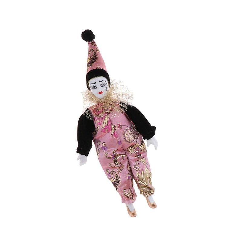 Керамическая Кукла-Клоун Модель Фигурки Хэллоуин Рождество Подарок На День Рождения 9-Дюймовая Коллекционная Статуэтка Украшение Настольной Полки