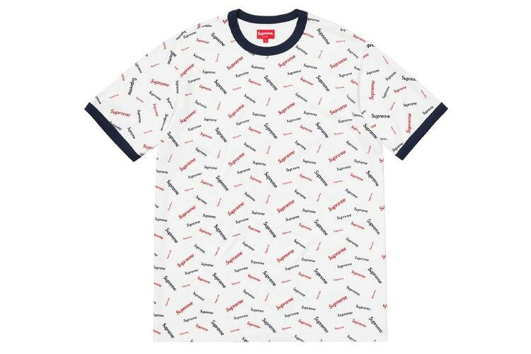 Футболка Supreme Scatter Ringer