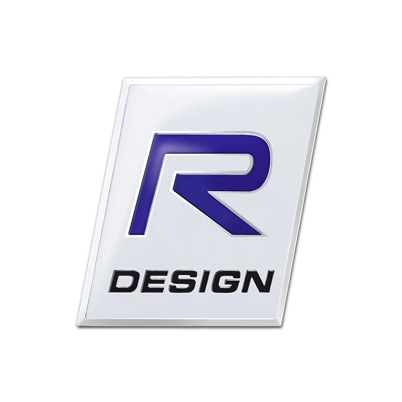 Металлическая 3D эмблема багажника автомобиля, наклейка на кузов, наклейка для Volvo XC90 V90 1PCS-D