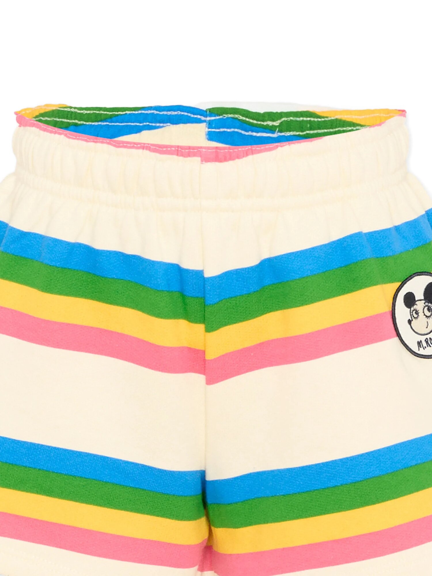 Шорты Mini Rodini Striped appliqué shorts, размер 140 — фото 1