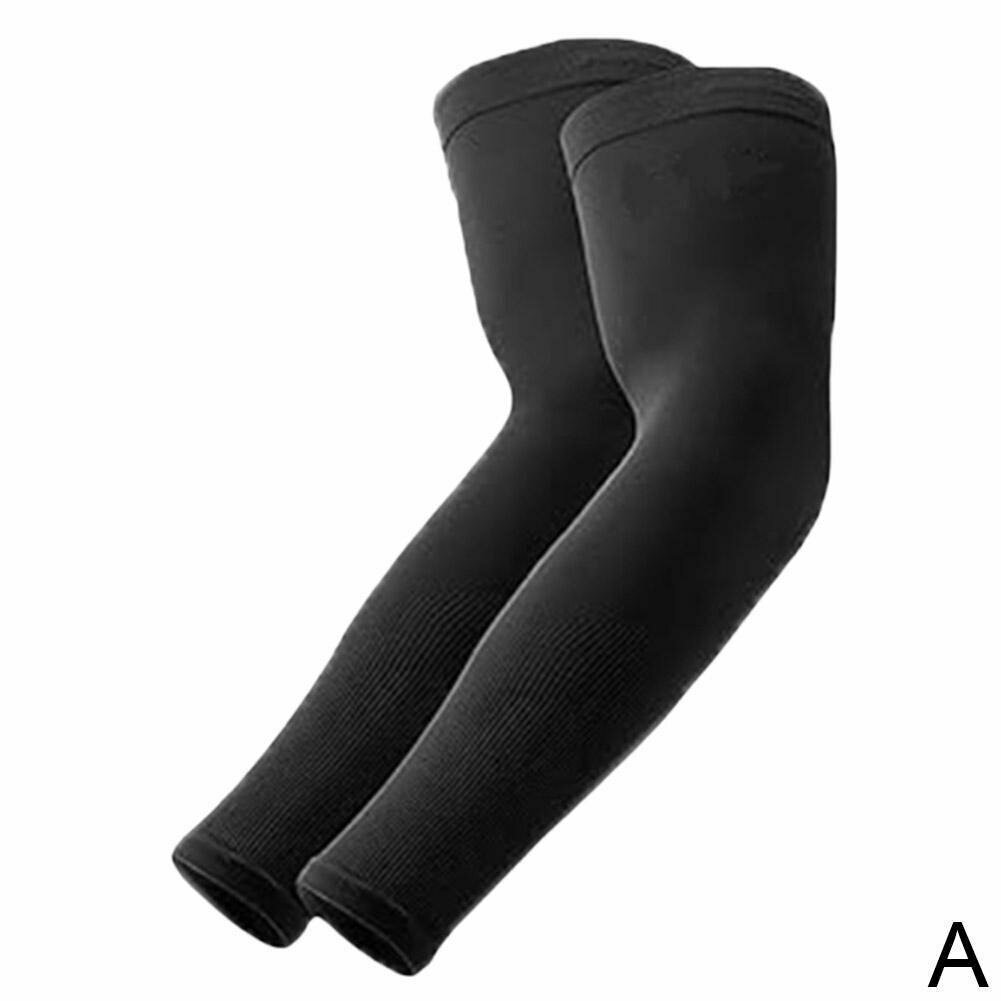 1 пара нарукавников из ледяного шелка, защита от ультрафиолета, дышащие, для езды на велосипеде на открытом воздухе