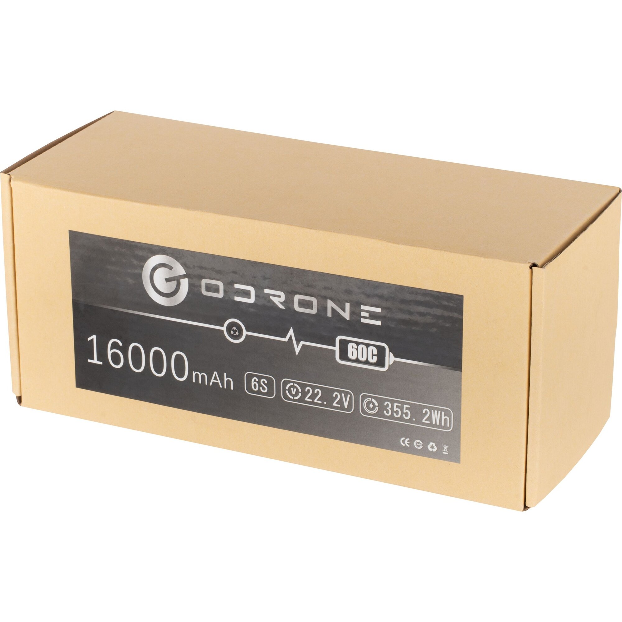Аккумулятор GoDrone (LiPo/16000mAh/22.2V/6S1P/355.2wh/60C/XT60)