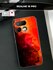 Чехол на Realme 16 Pro / Реалме 16 Про с принтом Красная геометрия