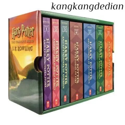 Гарри Поттер Росмэн набор из 7 книг в твердом переплете, подарочный набор в коробке | Роулинг Джоан Кэтлин