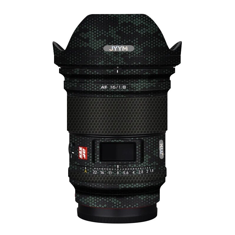 Объектив JYYM AF 16mm F1.8, цвет 16 Mamba Green