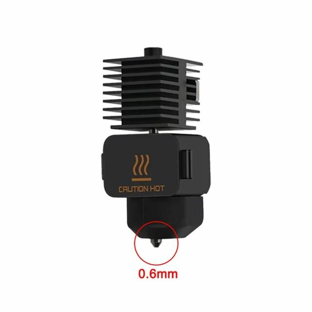 Hotend with hardened steel 0,6mm Сопло 0,6мм закаленная сталь для Bambu Lab A1 A1Mini Series
