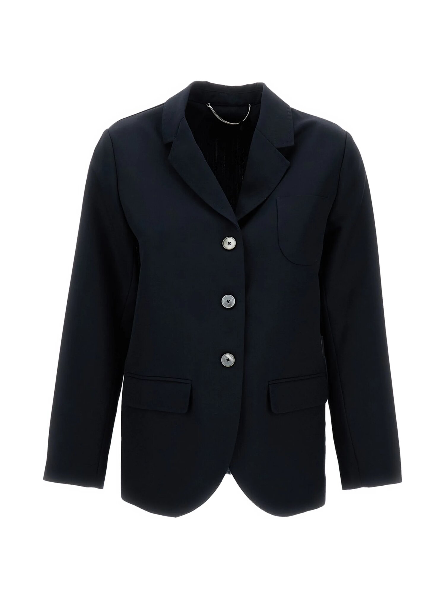Куртка Button notched jacket