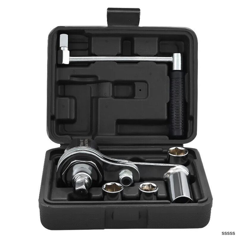 Ключ баллонный набор для авто, легированная сталь, 3 предмета, компактный и удобный, для шиномонтажа