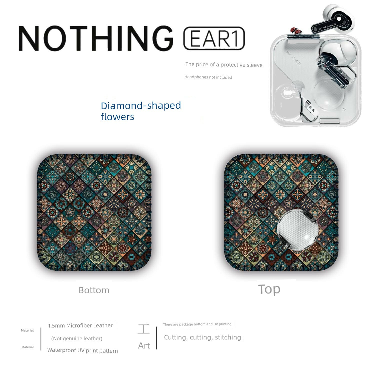 Чехол для наушников NOTHING EAR3 с активным шумоподавлением, Bluetooth-гарнитура EAR2, защитный кейс, коробка для