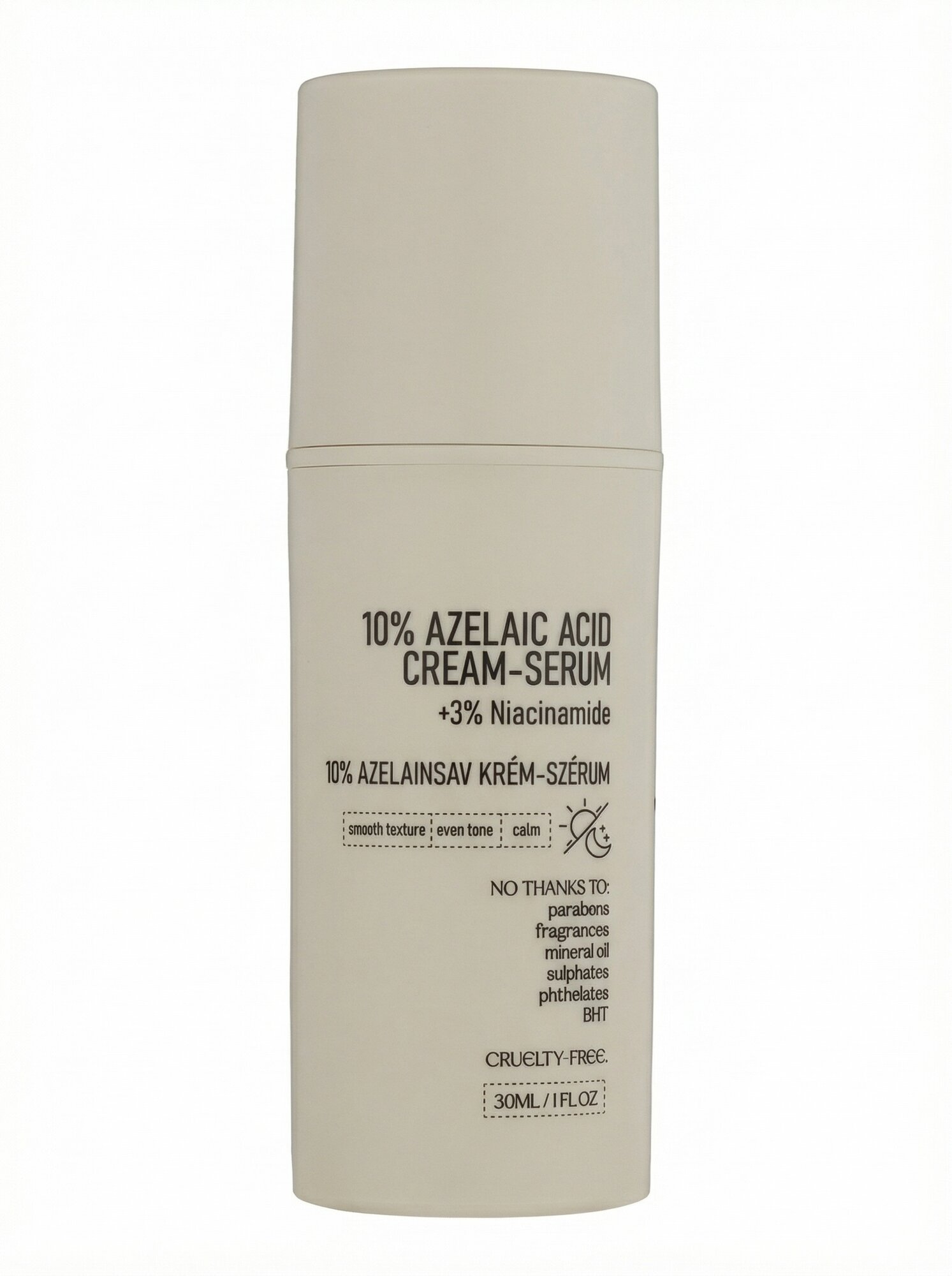 Крем-сыворотка для лица Nerds 10% AZELAIC ACID, для ровного тона лица, 30 мл