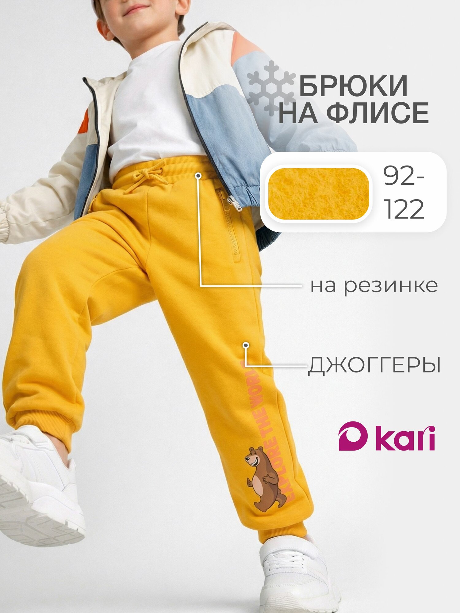 Брюки спортивные Весна-лето 2026