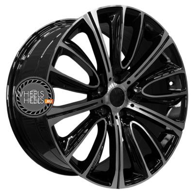 Диск автомобильный литой PDW 5241 18x8.5 5x120 et33 dia72.56 Gloss Black Machine Face