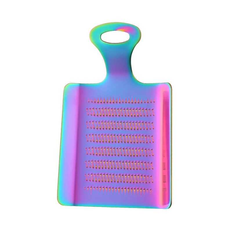 Терка для имбиря Buy Go из нержавеющей стали Розовый, 1PC rainbow