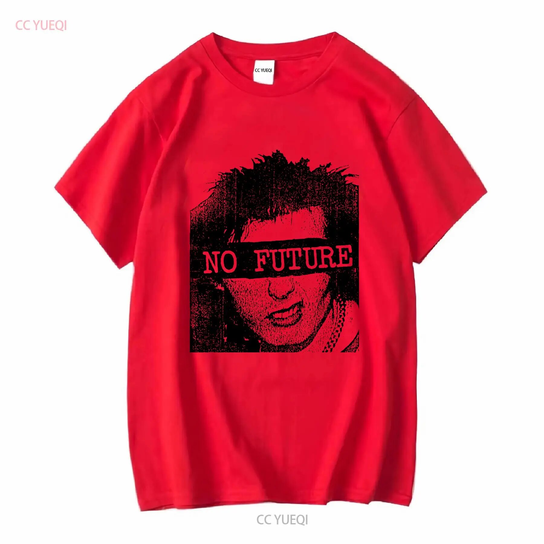 Футболка мужская красная Sid Vicious No Future M