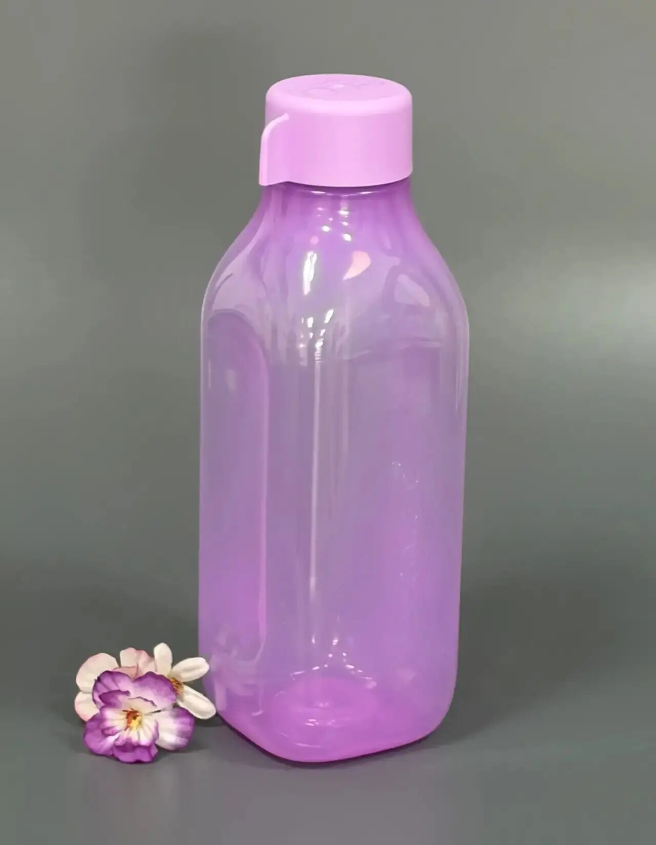 "Эко-бутылка" Tupperware 1 л. с винтовой крышкой, сиреневая