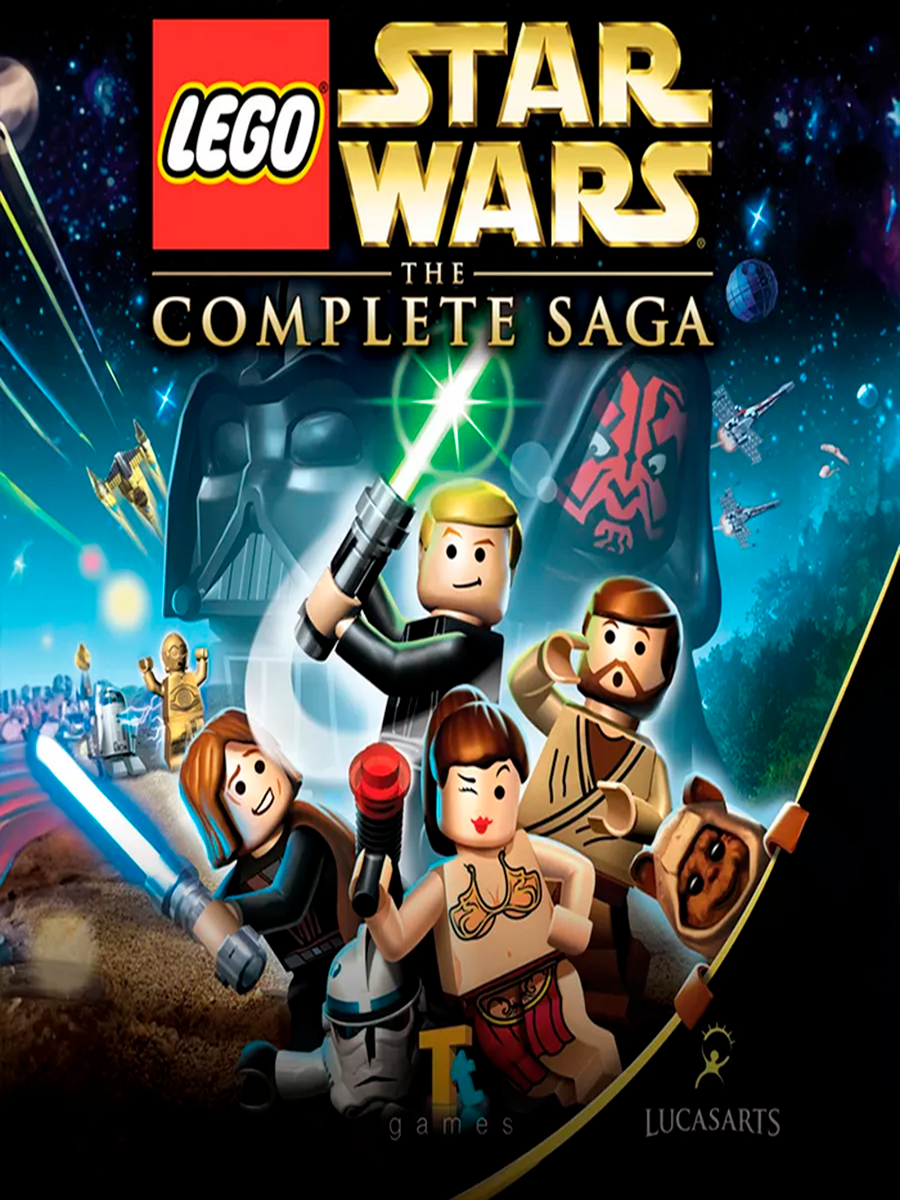 Игра LEGO Star Wars: The Complete Saga цифровой код для PC(ПК), Английский язык. Steam подарок Казахстан