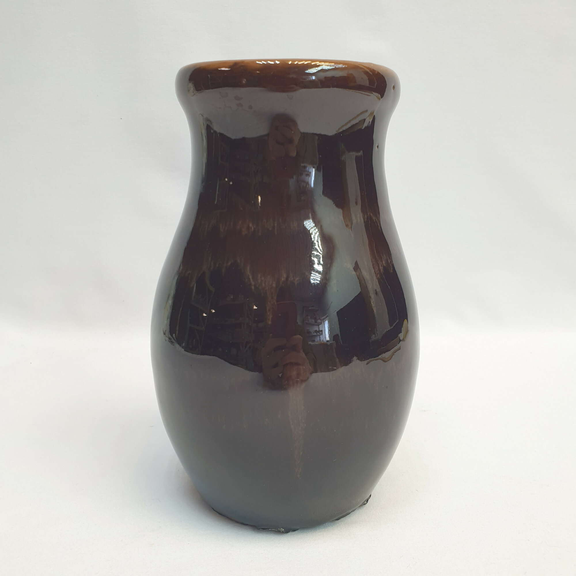 Винтажная ваза кувшин 18 см керамика 1000 мл СССР