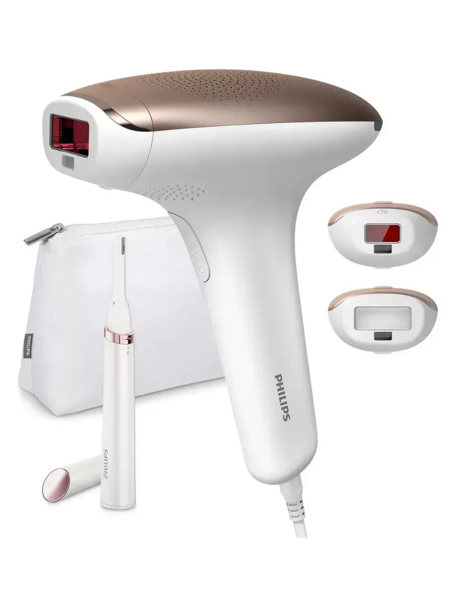 Фотоэпилятор Philips Lumea Advance 7000 BRI921, с датчиком цвета кожи, 2 насадки