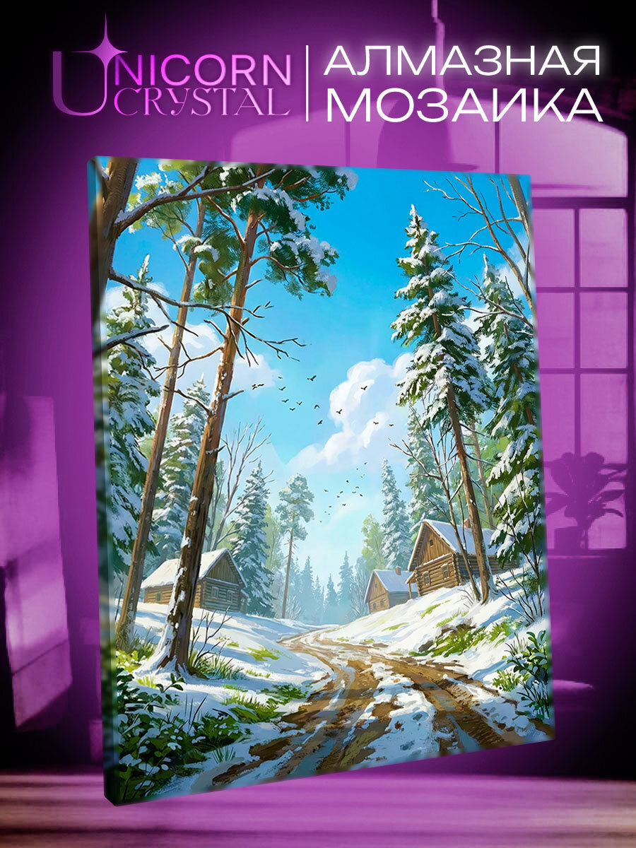 Алмазная мозаика Весна