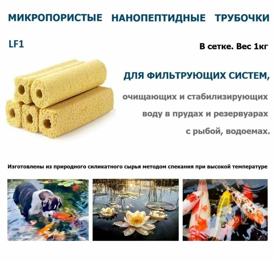 Микропористые нанопептидные трубочки 1кг