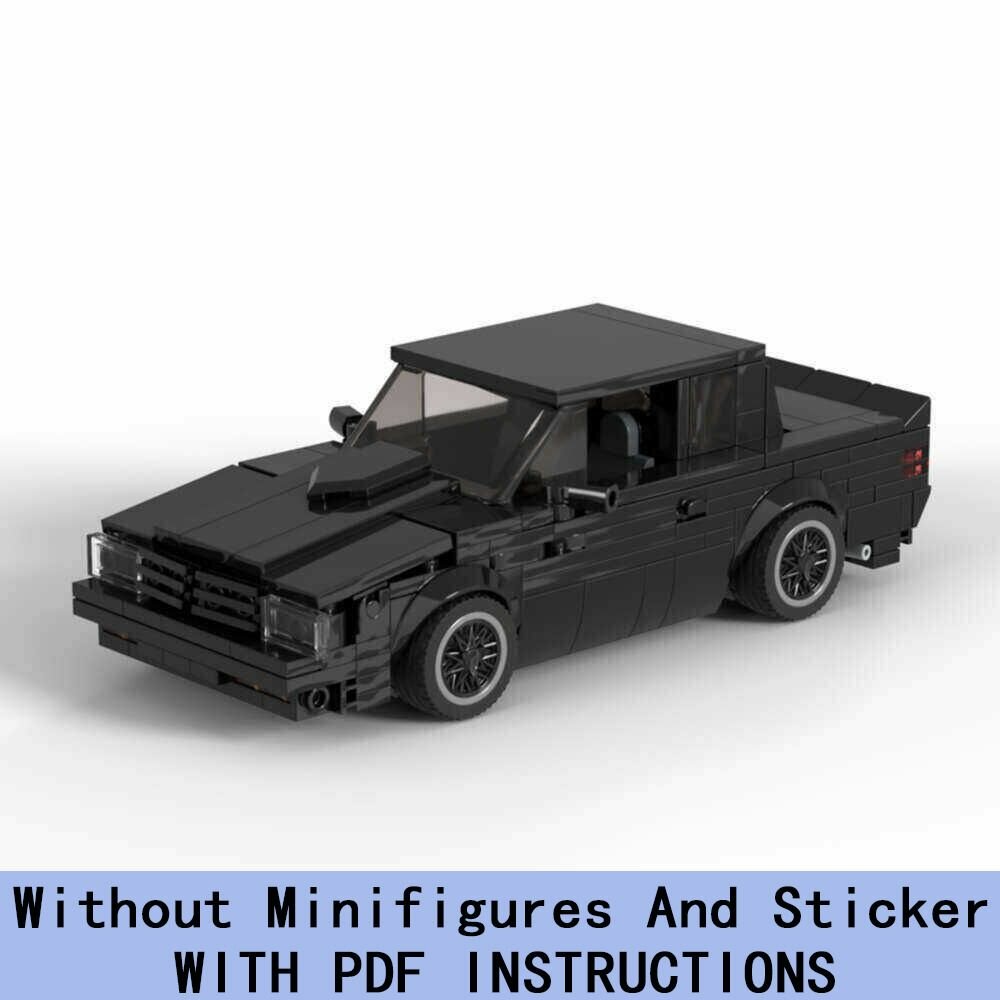 323шт. Конструктор Buick Regal Grand National Набор строительных блоков