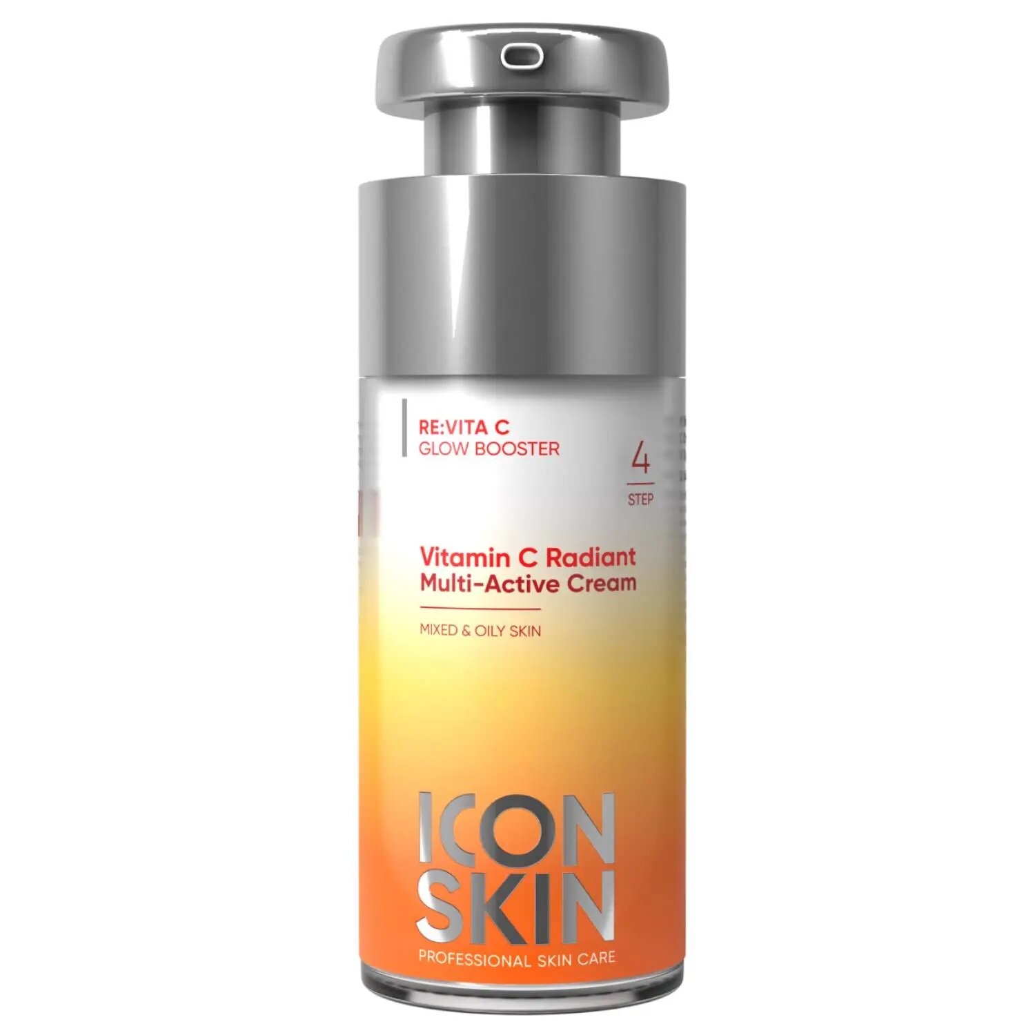 Мультиактивный крем для комбинированной и жирной кожи ICON SKIN Vitamin C Radiant, 30 мл