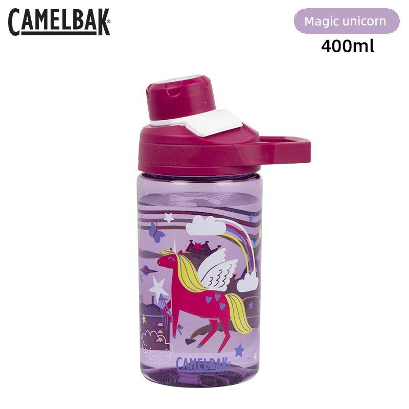 Спортивная бутылка CamelBak из тритана с магическим единорогом 400 мл портативная чашка для фитнеса и студентов лето