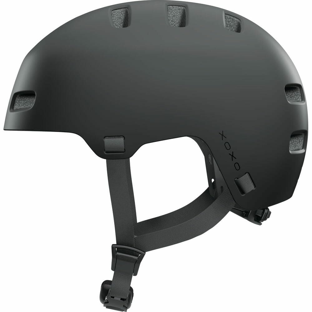 DECATHLON шлем защитный ABUS Xoxo, черный, размер 57-61 см