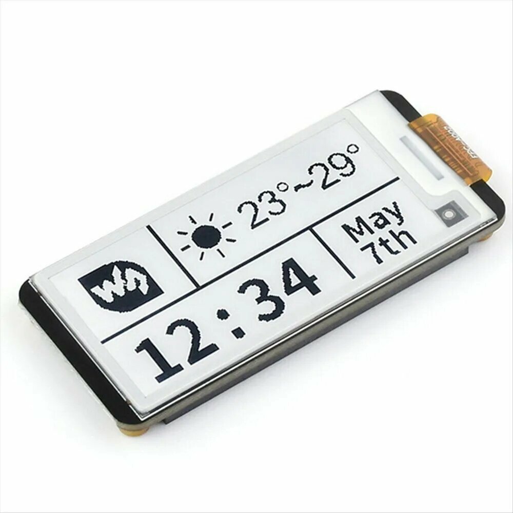 Модуль дисплея Waveshare E-Ink 2,13 дюйма HAT+ 250x122 E-Paper