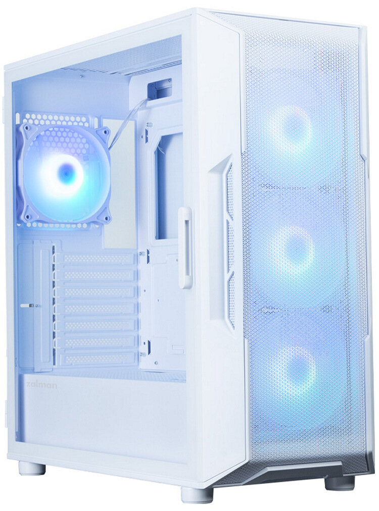 Корпус Zalman i3 NEO V2 White без БП (материал: сталь, пластик, окно: закаленное стекло)