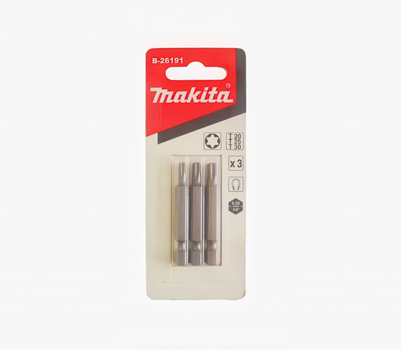 Насадка Standard T20/T25/T30, 50 мм, E-form (MZ), 3 шт. Makita B-26191