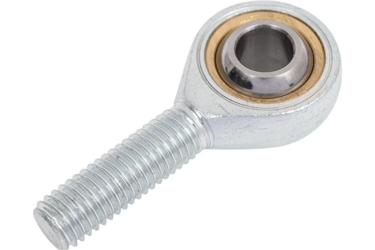 Шарнирный наконечник ISKRA TSML12X100-ISKRA M12x1 оцинкованная сталь с парой трения сталь/бронза, динамическая грузоподъемность 13 кН