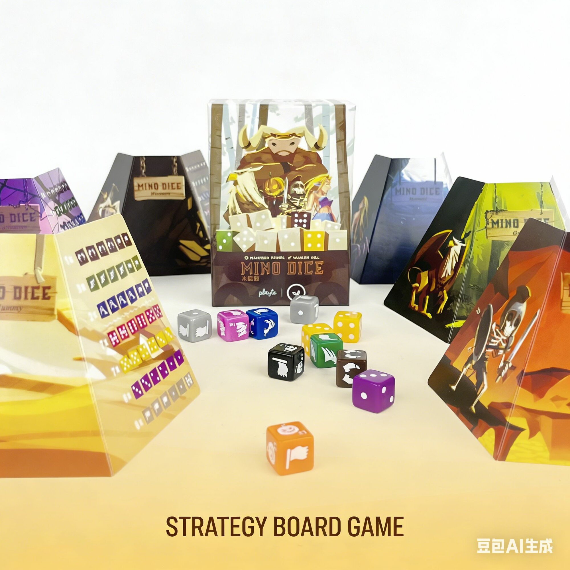 Настольная Игра: Захватывающее Развлечение Mino Dice, Skull King: Das Wrfelspiel + 5 more, Подарок: Лимитированное Дополнение