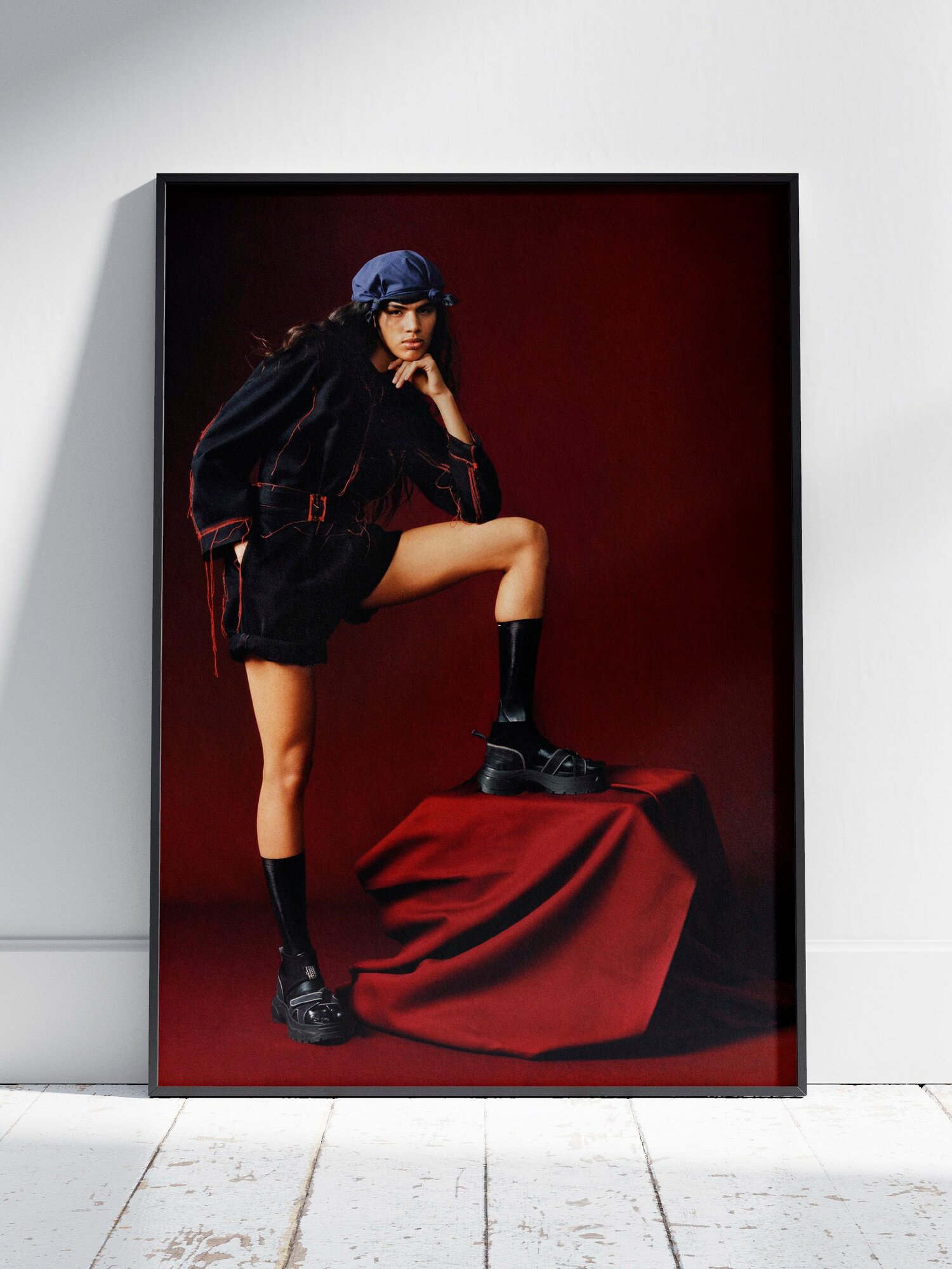Плакат на стену для интерьера Мейсон Марджела (Maison Margiela 20) - Постер по модели, бренду и моде формата A4 (21x30 см)