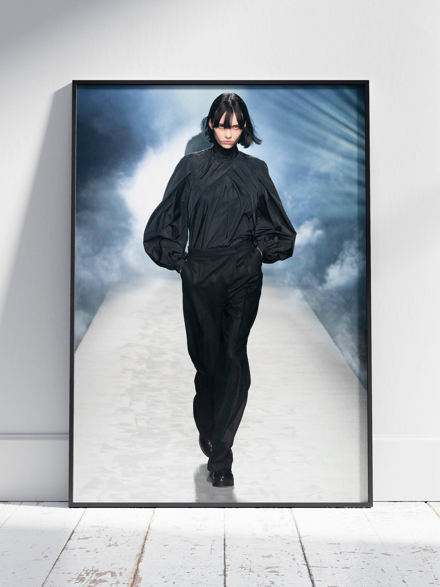 Плакат на стену для интерьера Стиль Нуар (Noir Fashion 6) - Постер по моде и эстетике формата A4 (21x30 см)