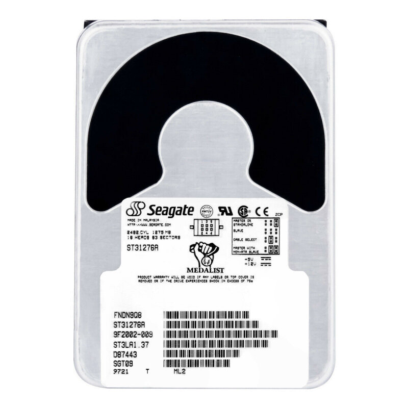 Жесткий диск Seagate 9F2002-303 1,27Gb 5400 IDE 3.5" HDD