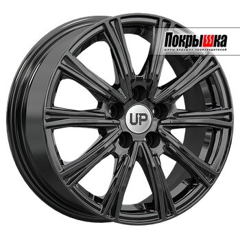 Диски литые Wheels UP Up123 6.0х15/5х114.3 D66.1 ET40.0, New Black