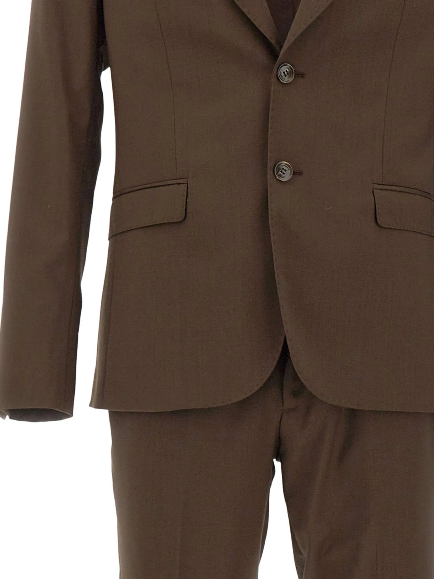 Комбинезон Ungaro Single-breasted two-piece suit, размер 54, brown — фото 1