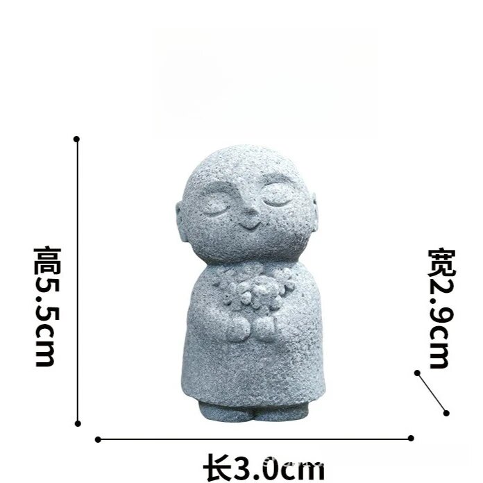 Фигурка Будды AH, 5.5x3x2.9 см